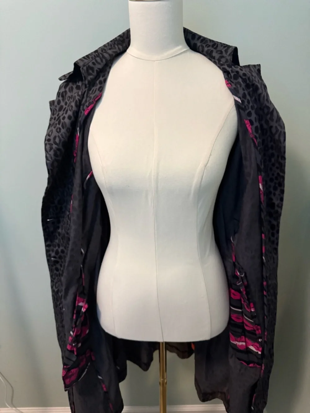 Kirna Zabete | Jackets & Coats | Kirna Zabete For Target Leopard Print ...